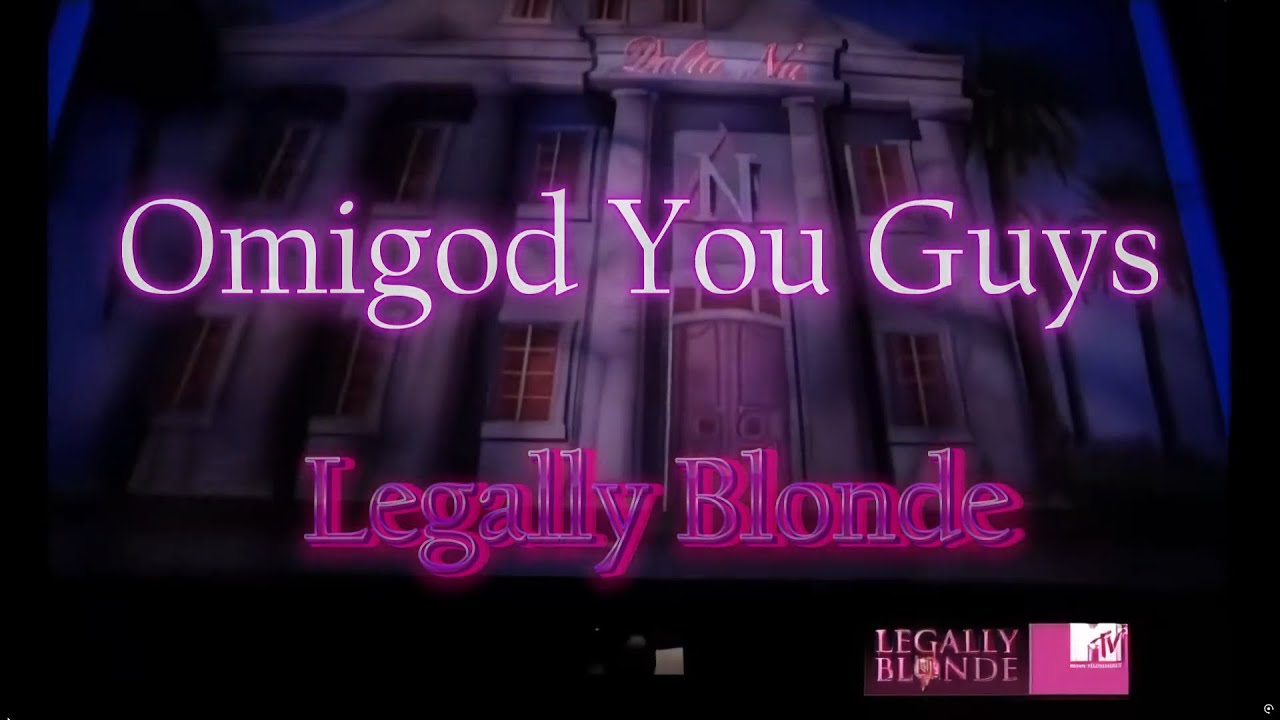 Legally Blonde Omigod You Guys with Lyrics - YouTube