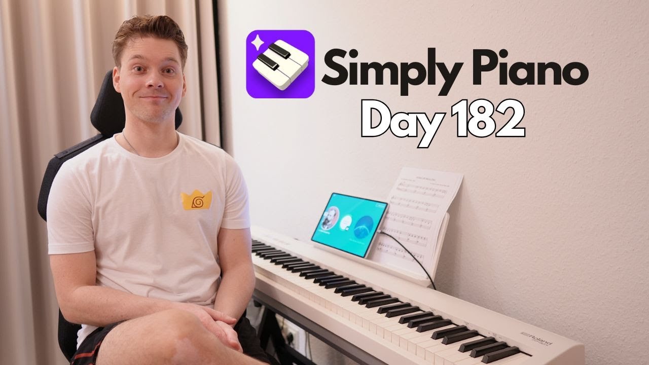 I'm Learning Piano Using Simply Piano – Day 182 - YouTube
