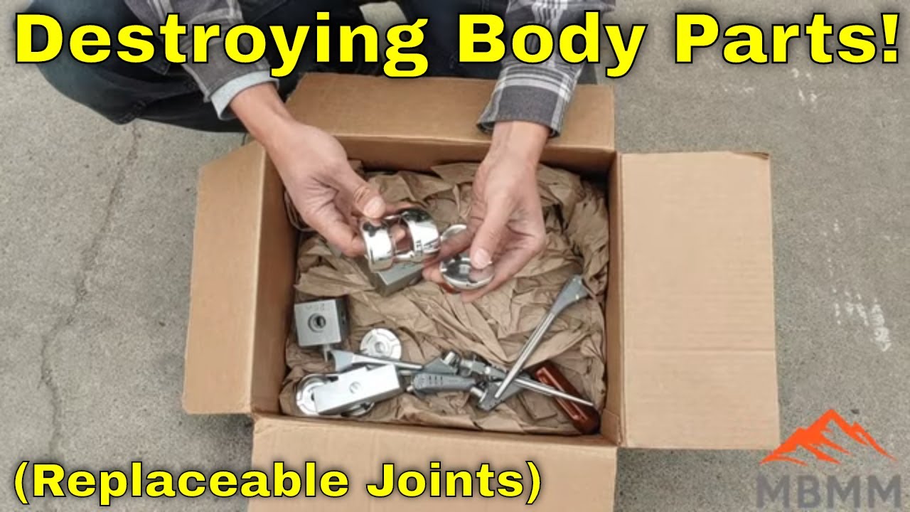 Shredding Replacement Human Body Parts In A Hammer Mill! - YouTube