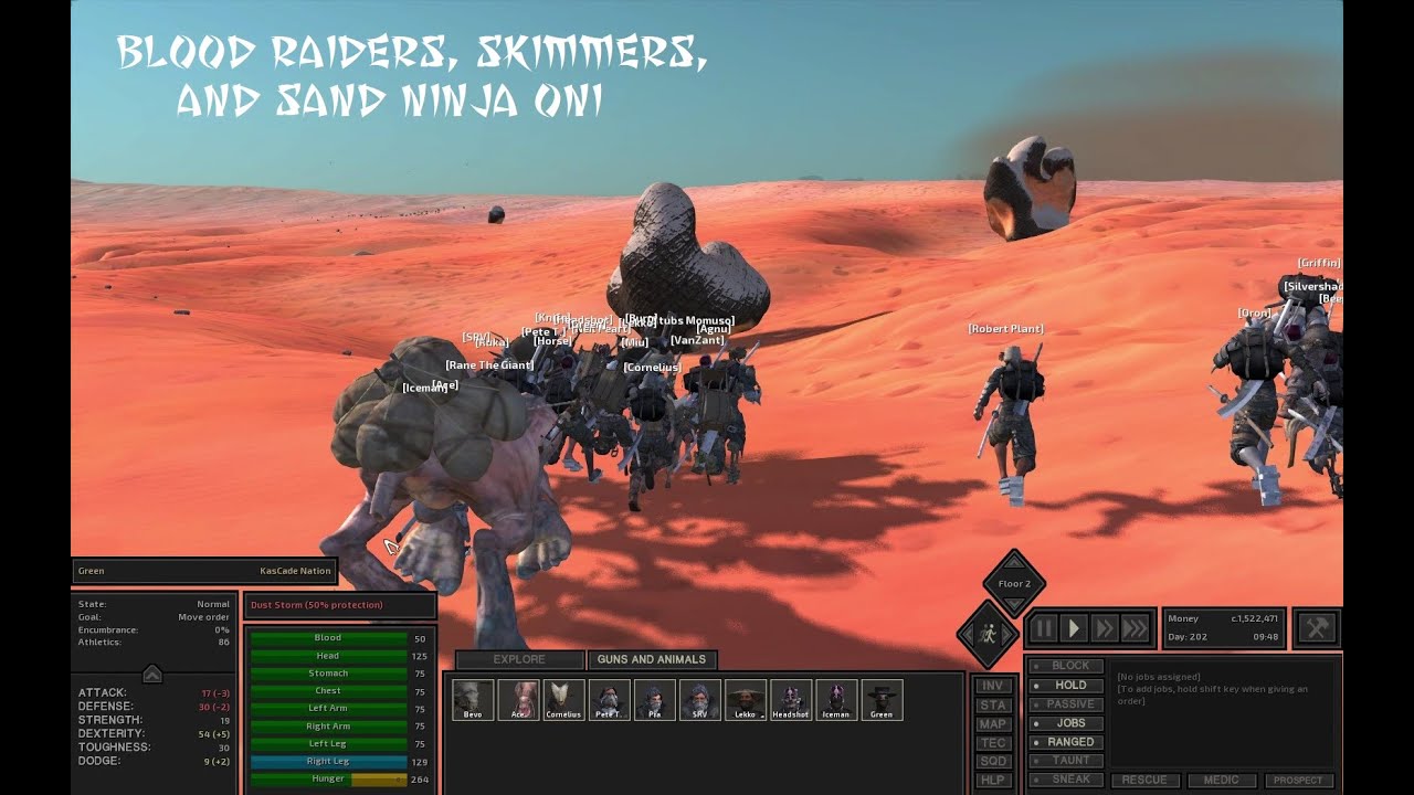Blood Raiders, Skimmers and Sand Ninja Oni - YouTube