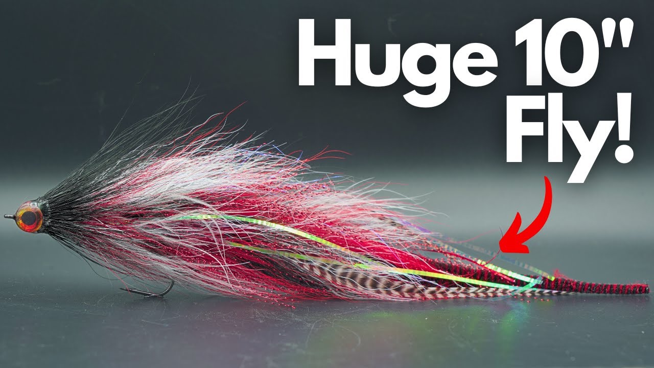10” Fly Predators Can’t Resist!! - Pike and Musky Fly Pattern - YouTube