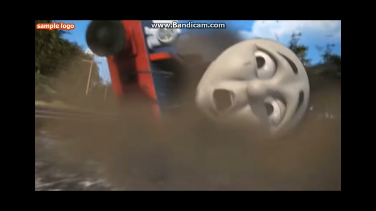 James crash slow motion - YouTube