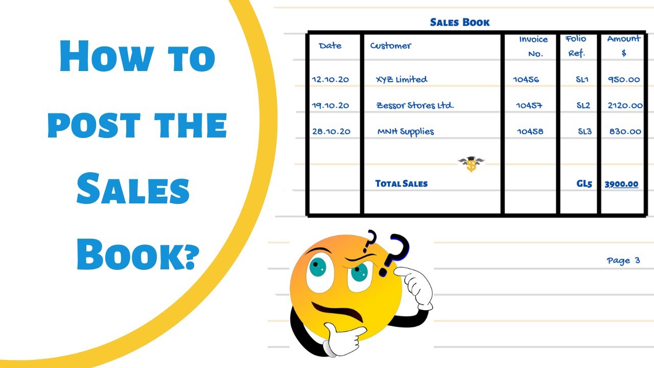 How to post the Sales Book? (Step 3 of the Accounting Cycle) - YouTube