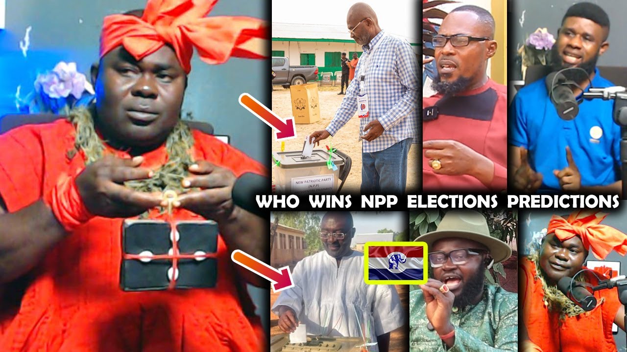 Break, Update On Npp Elections Who Wins The Predictions ?, Bawumia Or ...