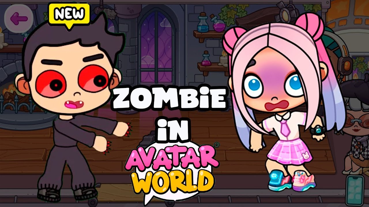 A real zombie in Avatar World | Horror Avatar World - YouTube