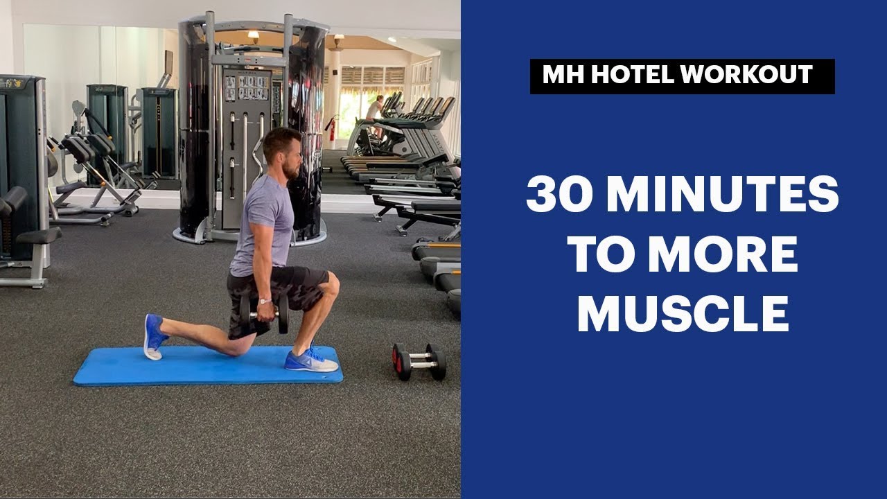 Build Muscle While You're On Holiday With This Hotel Gym Workout - YouTube