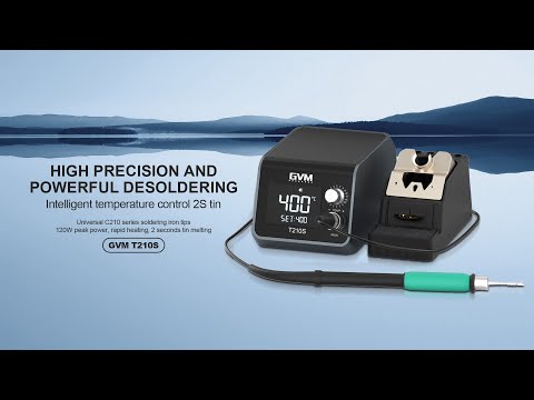 GVM T210S Smart Soldering Station
