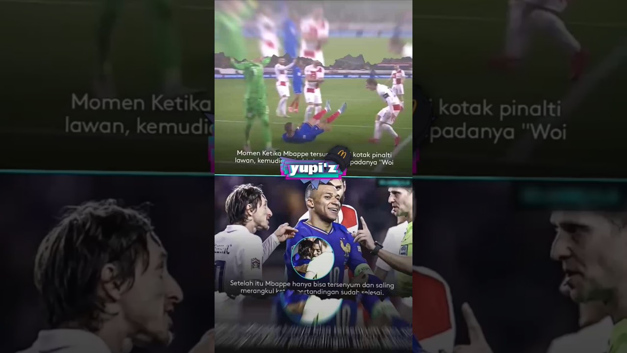 mbappe diving di depan senior👀 #prancis #crosia #mbappe #lukamodric # ...