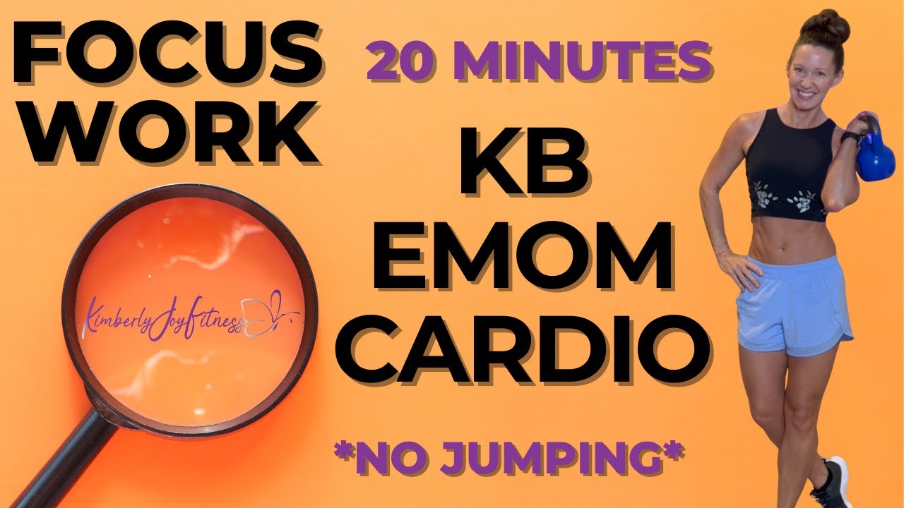 𝗙𝗼𝗰𝘂𝘀 𝗪𝗼𝗿𝗸 | KB Focus Workout | EMOM Cardio - 20 Minutes - YouTube