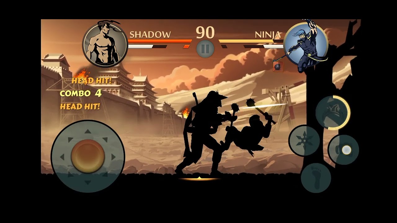 #shadowfight2 blaster tonfas vs survival #like - YouTube