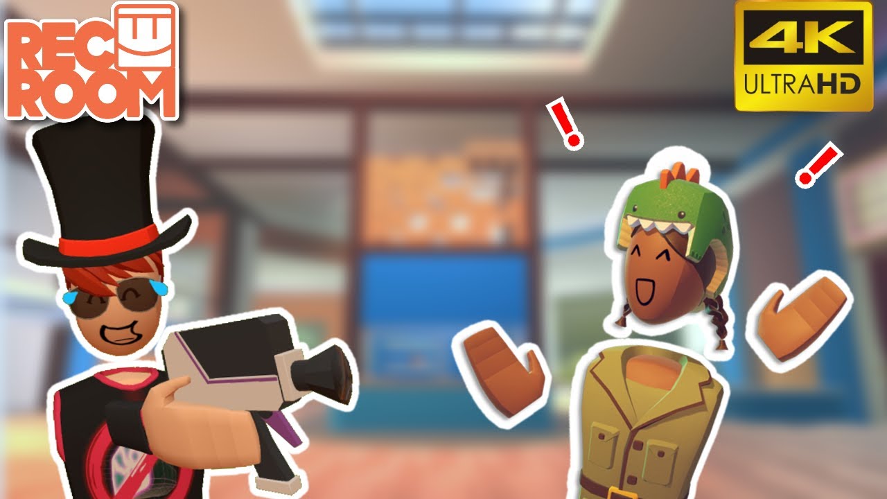 I hide My Streamer Cam in the Rec Center - Rec Room Vr - YouTube