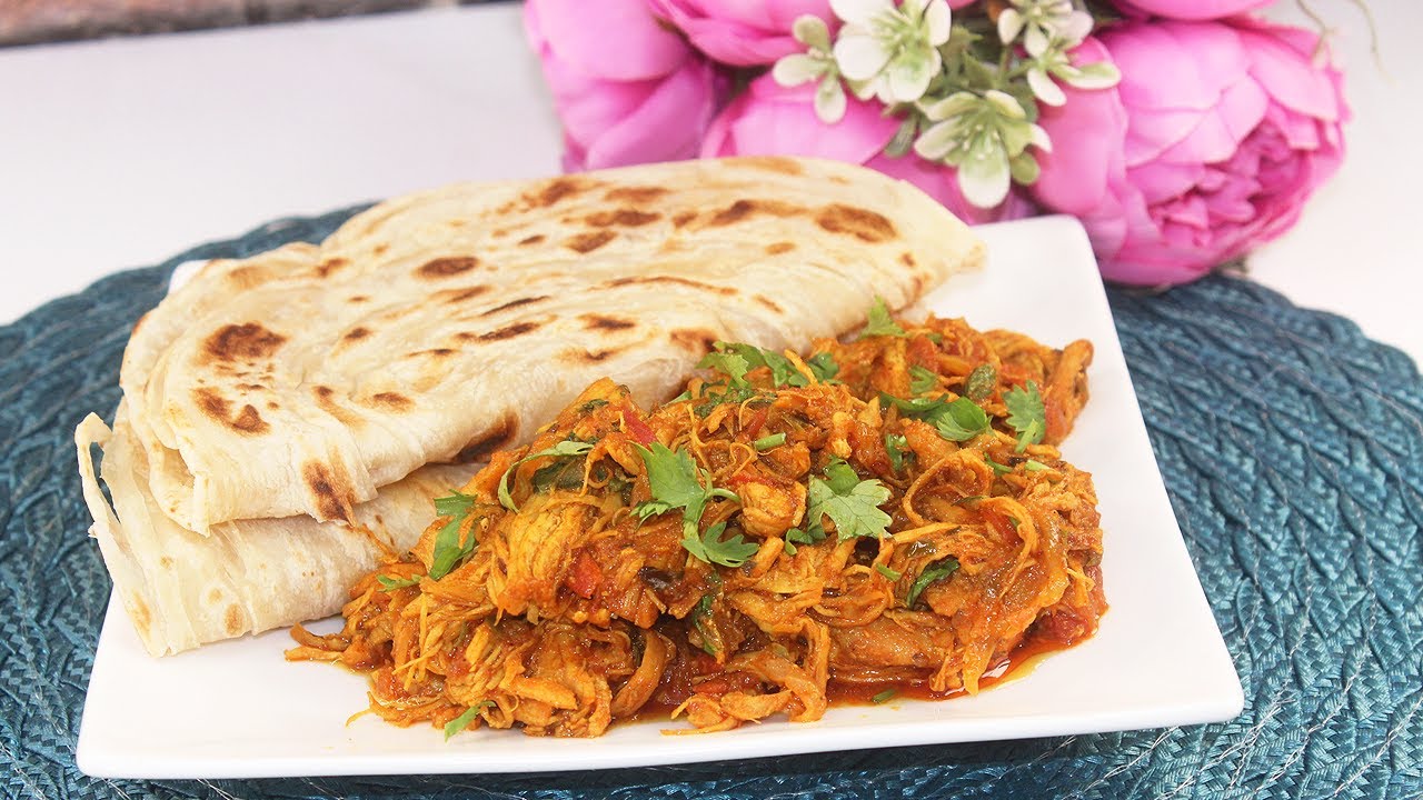 How to Cook Lacha Chicken Chilli Recipe I Shredded Chicken Chilli with ...