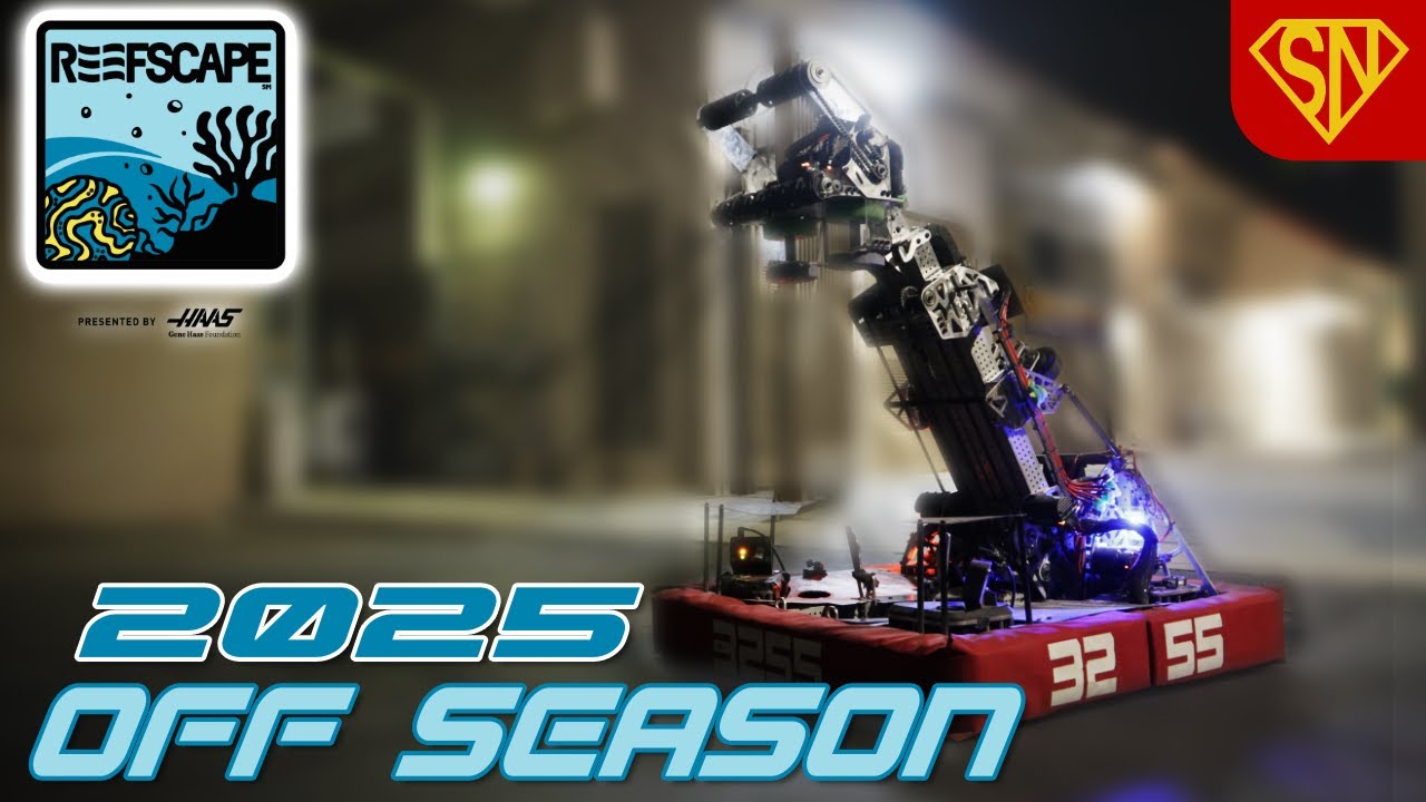 FRC 2025 Offseason Robot Reveal! - FRC Team 3255 The SuperNURDs - YouTube