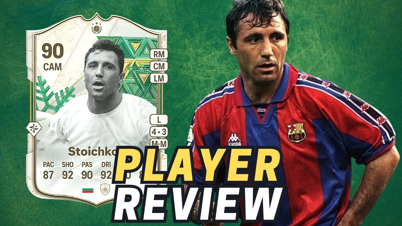 Hristo Stoichkov Winter Wildcards ICON EAFC 24 REVIEW - YouTube