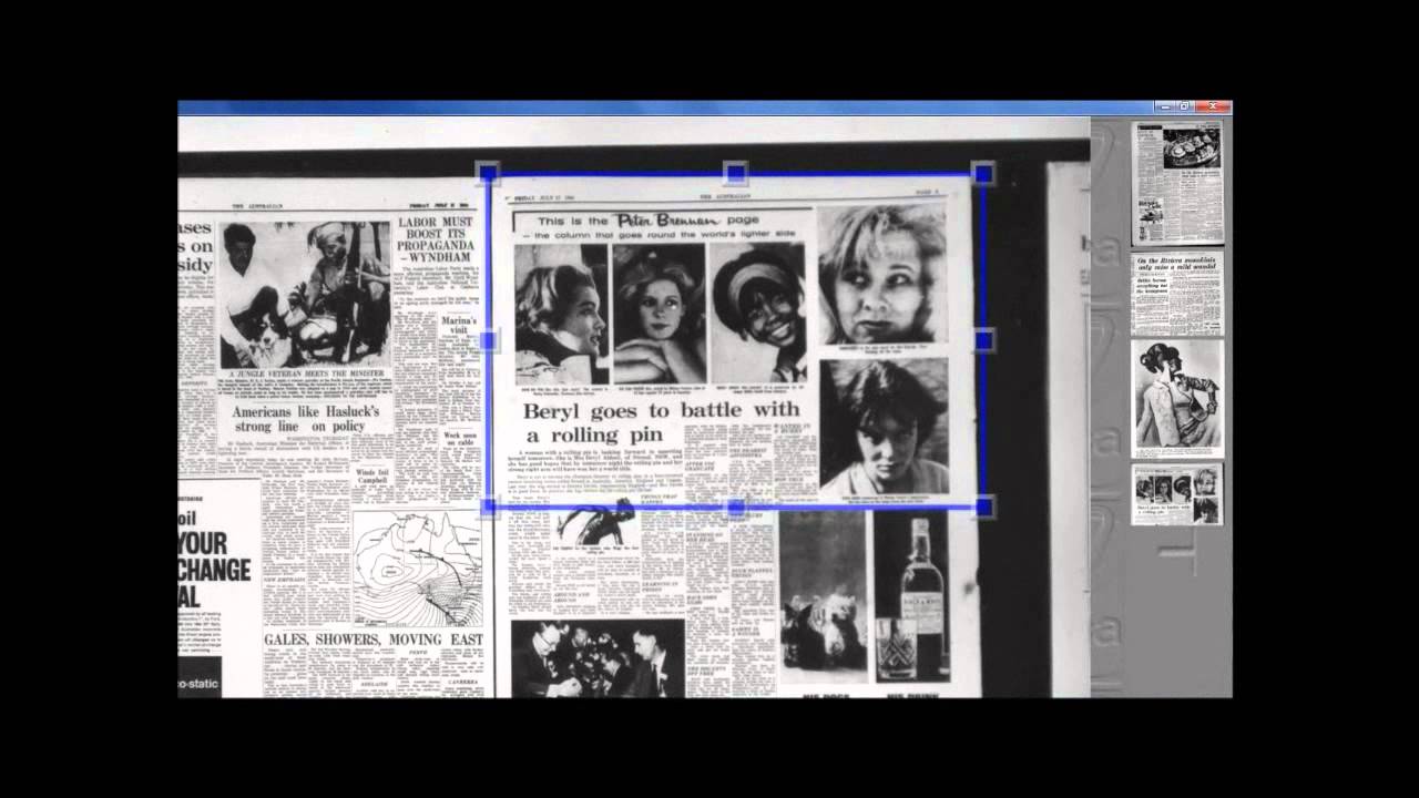 UScan Microfilm & Microfiche Scanner - YouTube