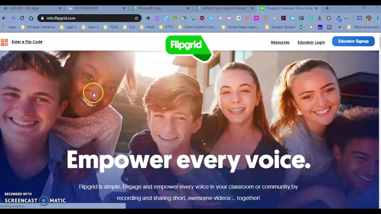 Flipgrid - Creating your first Grid - YouTube