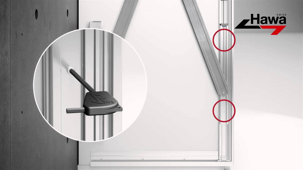 HAWA Concepta 40/50 - Istruzioni di montaggio - YouTube