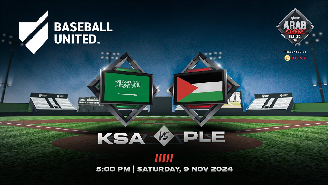 Saudi Arabia vs. Palestine Live Stream (Nov 9) | 2024 Baseball United ...
