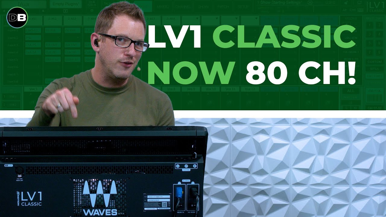 How to Expand Your Waves LV1 from 64 to 80 Channels (That's 160 Inputs!) - YouTube