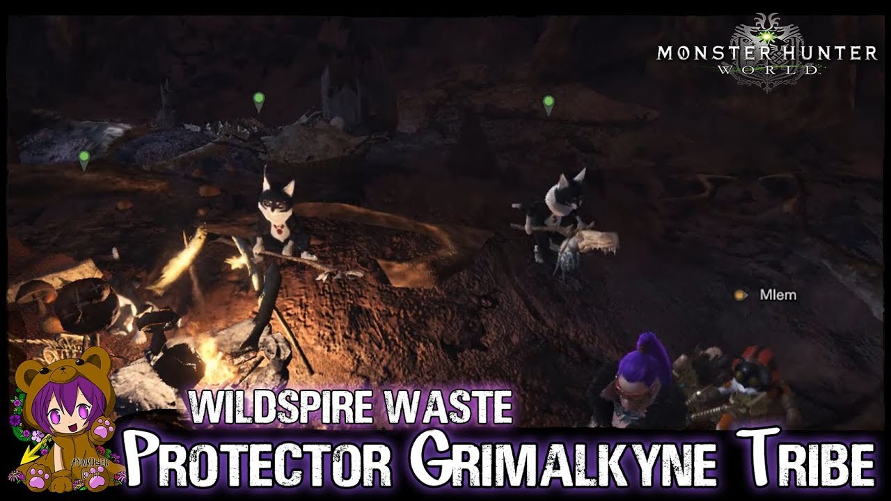 Monster Hunter World (PC) - Protector Grimalkyne Tribe in Wildspire ...