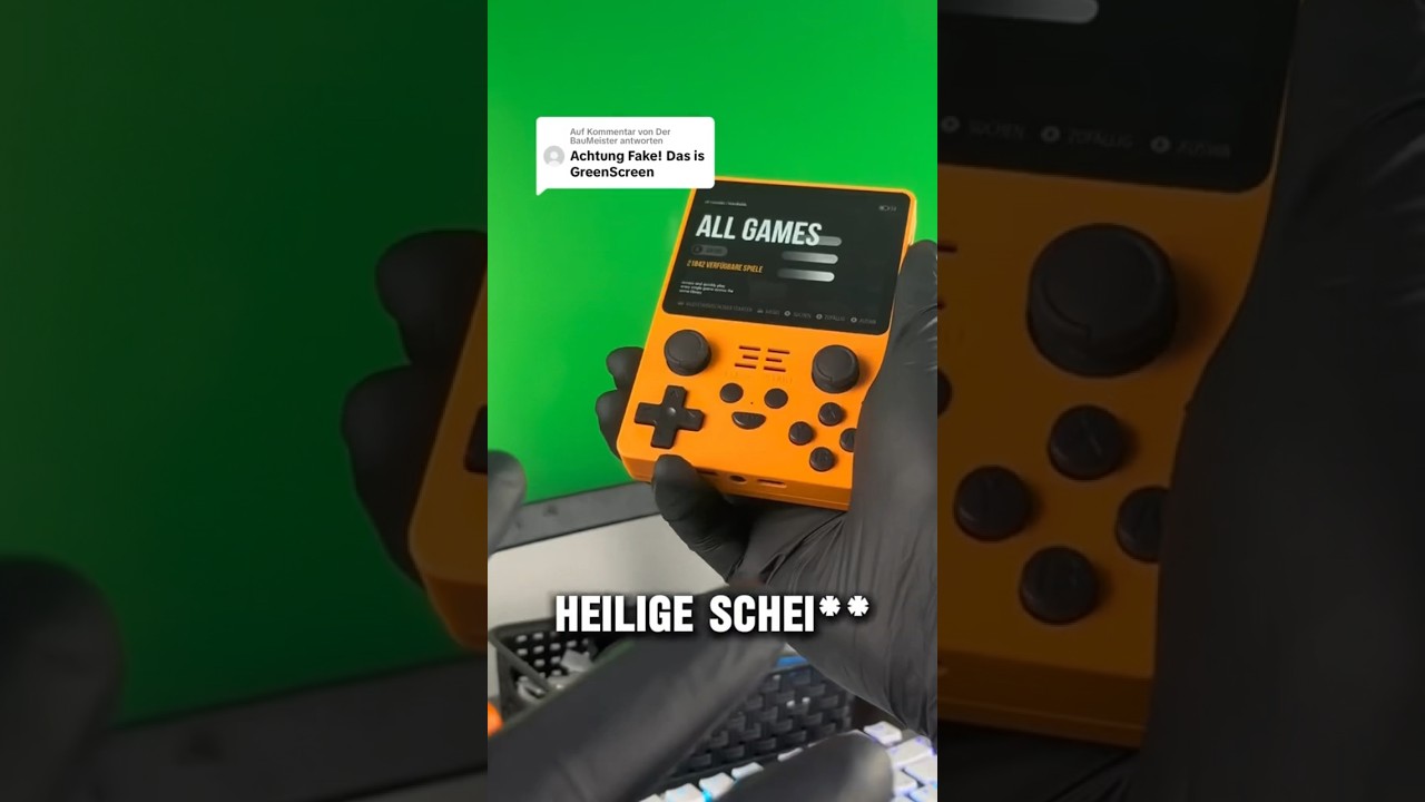 Achtung Fake! GreenScreen?! #gaming #viral #nintendo #mario #pokemon # ...