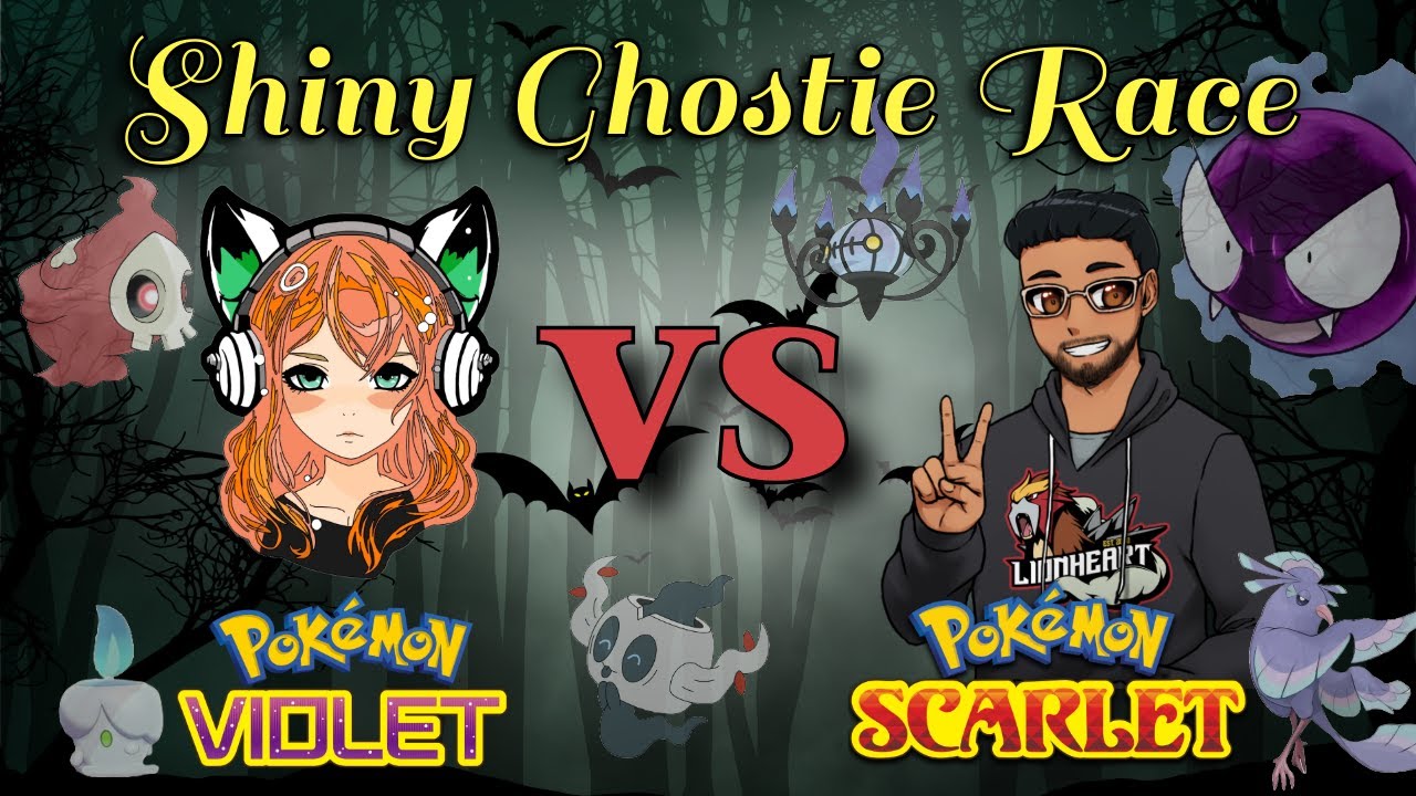 🔴 LIVE: Shiny Ghost Race w/ @emberzpainter || Pokémon Scarlet and ...