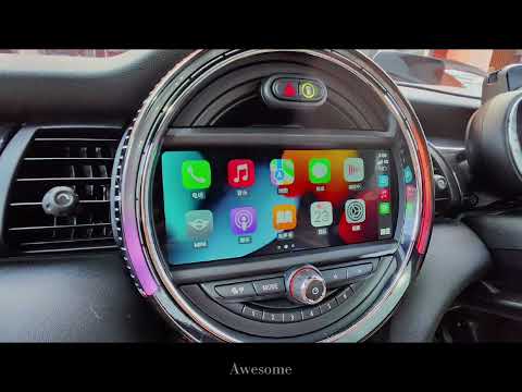 Mini Cooper F56 NBT EVO iDrive 6 Retrofit - YouTube