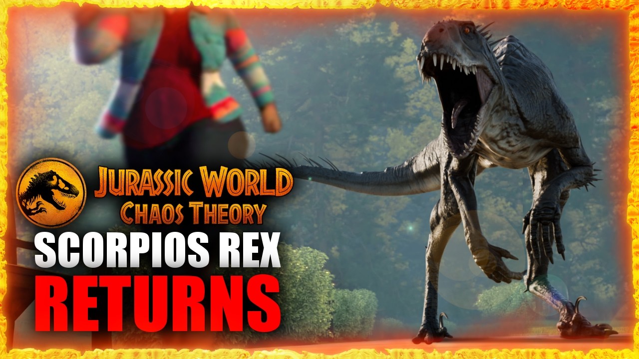 WILL THE SCORPIOS REX RETURN IN JURASSIC WORLD CHAOS THEORY? - YouTube