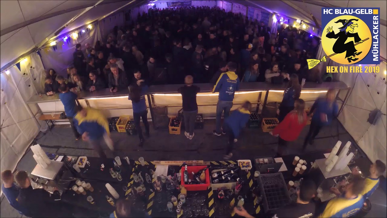 HEX ON FIRE am 30.04.2019 in Mühlacker --- ganzer Abend im Zeitraffer ...