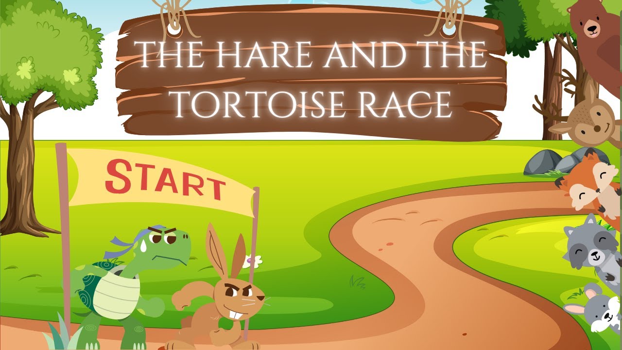 The Hare and the Tortoise Race | Story through music - YouTube