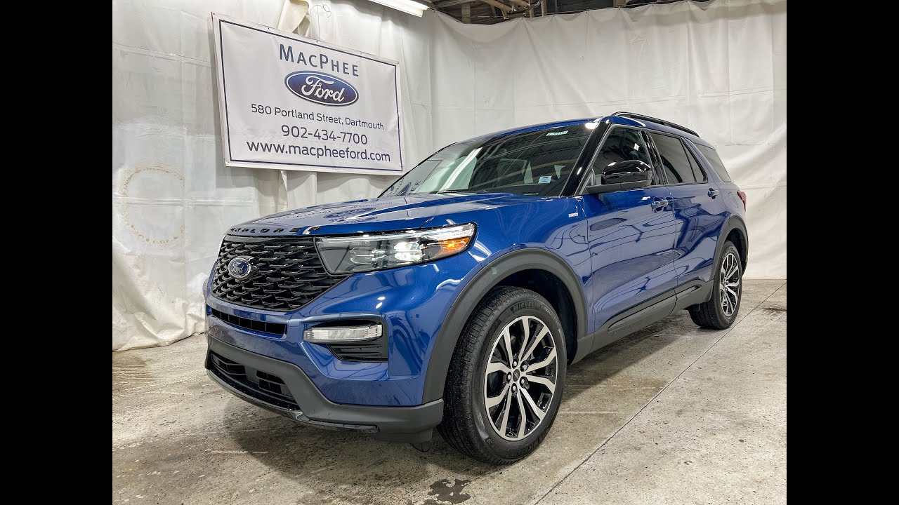2022 Ford Explorer ST-LINE! Review, Exterior, Interior, Tech! - YouTube