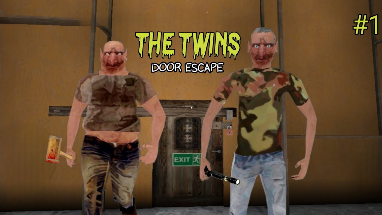 The Twins : Door escape part 1The Twins survival Game horror Gameplay ...