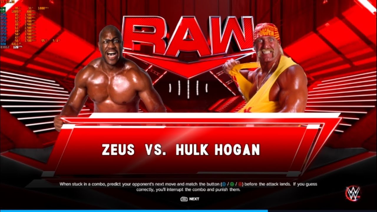 WWE 2K23 1.13 PC Zeus vs Hulk Hogan - YouTube