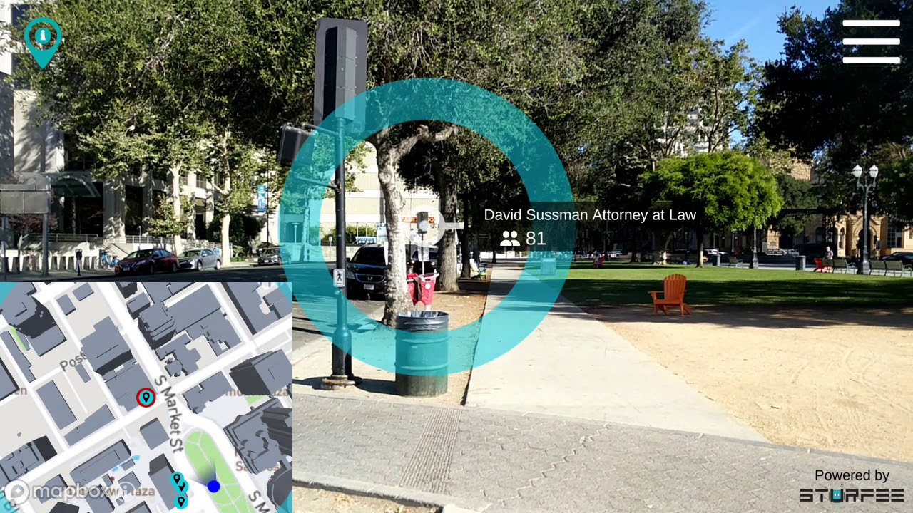 Sturfee - Visual Positioning Service (VPS) - Smartphone-Demo-01 - YouTube