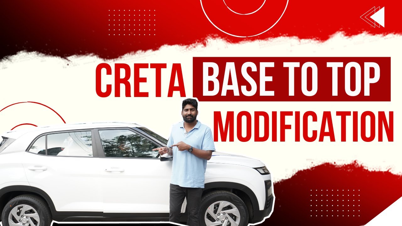 CRETA 2024 BASE TO TOP MODIFICATION | CRETA 2024 MODIFIED | Bangalore ...