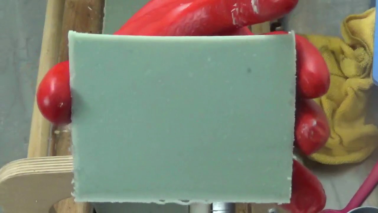 Making Spearmint Peppermint Essential Oil Cold Process Soap.mp4 - YouTube