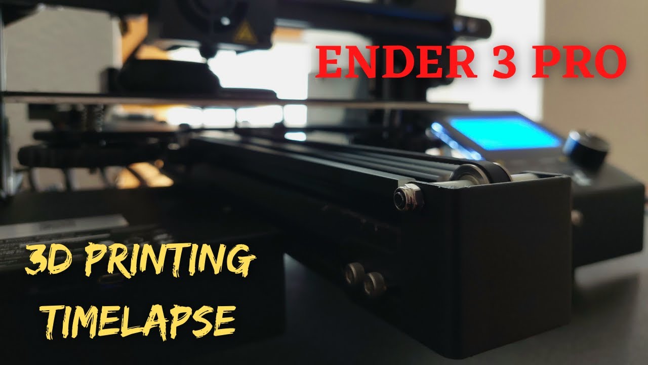 Satisfying 3D Printing TimeLapse | 3 Hours in 15 Minutes | Ender 3 Pro ...