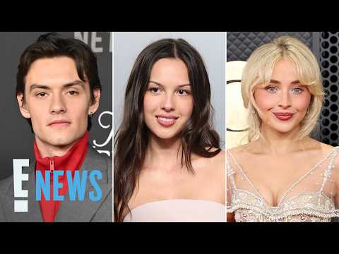 Wo Olivia Rodrigo im Verhältnis zu Sabrina Carpenter und Louis Partridge steht | E! News