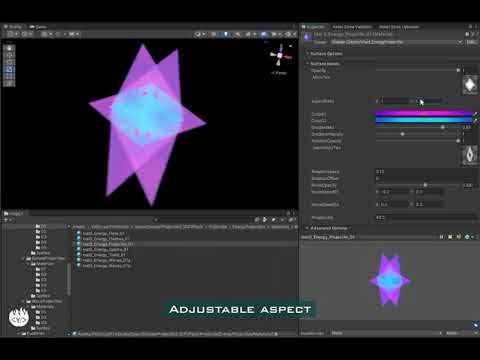 Space Shooter Projectile 2.5D Part 2 Shader features #2 - YouTube