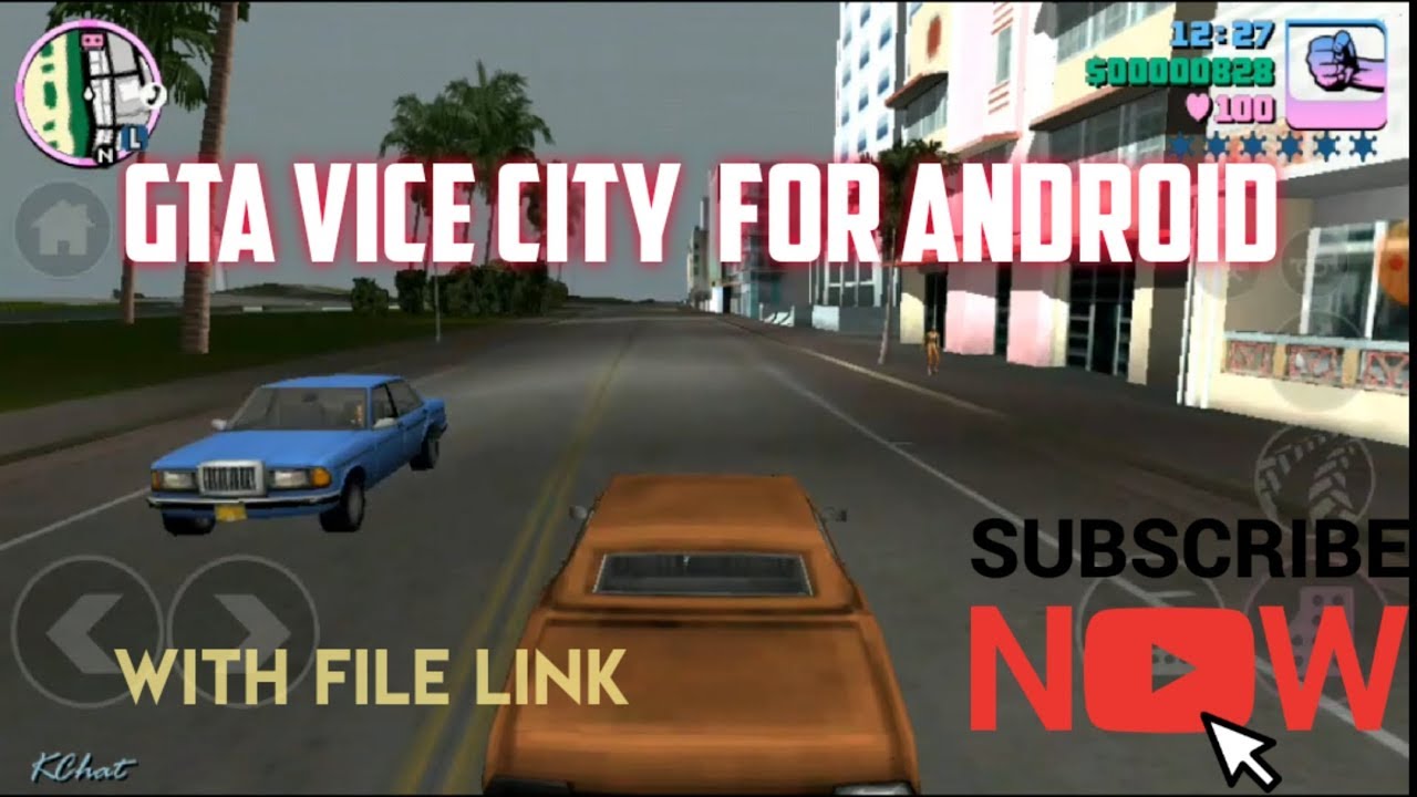GTA Vice City for android phones - YouTube