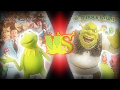 Kermit vs Shrek (The Muppets/Shrek) - Bonus VS Trailers - YouTube
