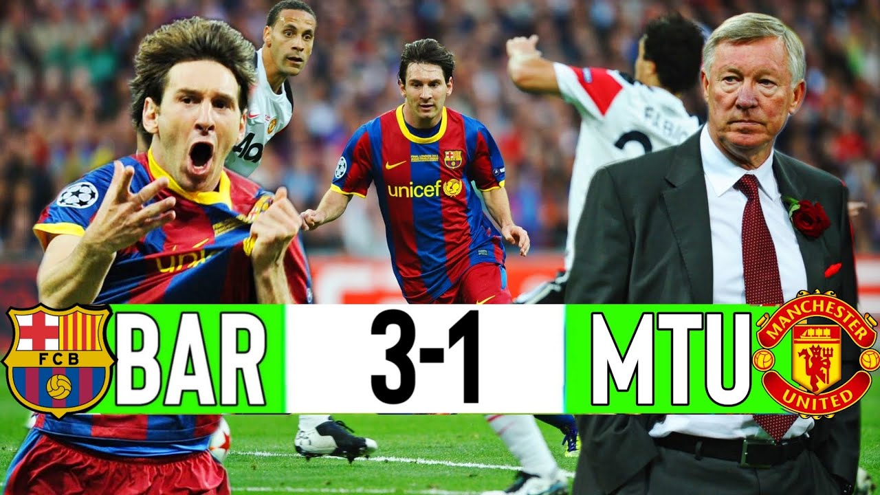 When Lionel Messi Scared Prime Manchester United & Alex Ferguson - YouTube