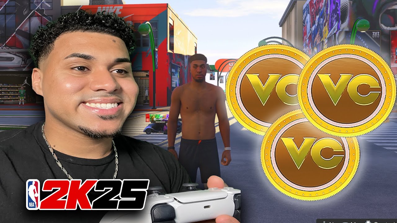 How To Make 10k VC EVERY Hour in NBA 2K25! VC Method in NBA 2K25! - YouTube