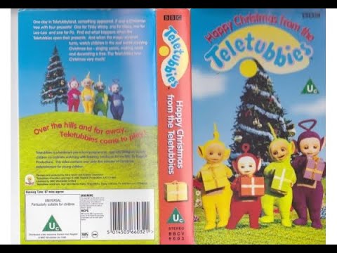 Happy Christmas from the Teletubbies VHS