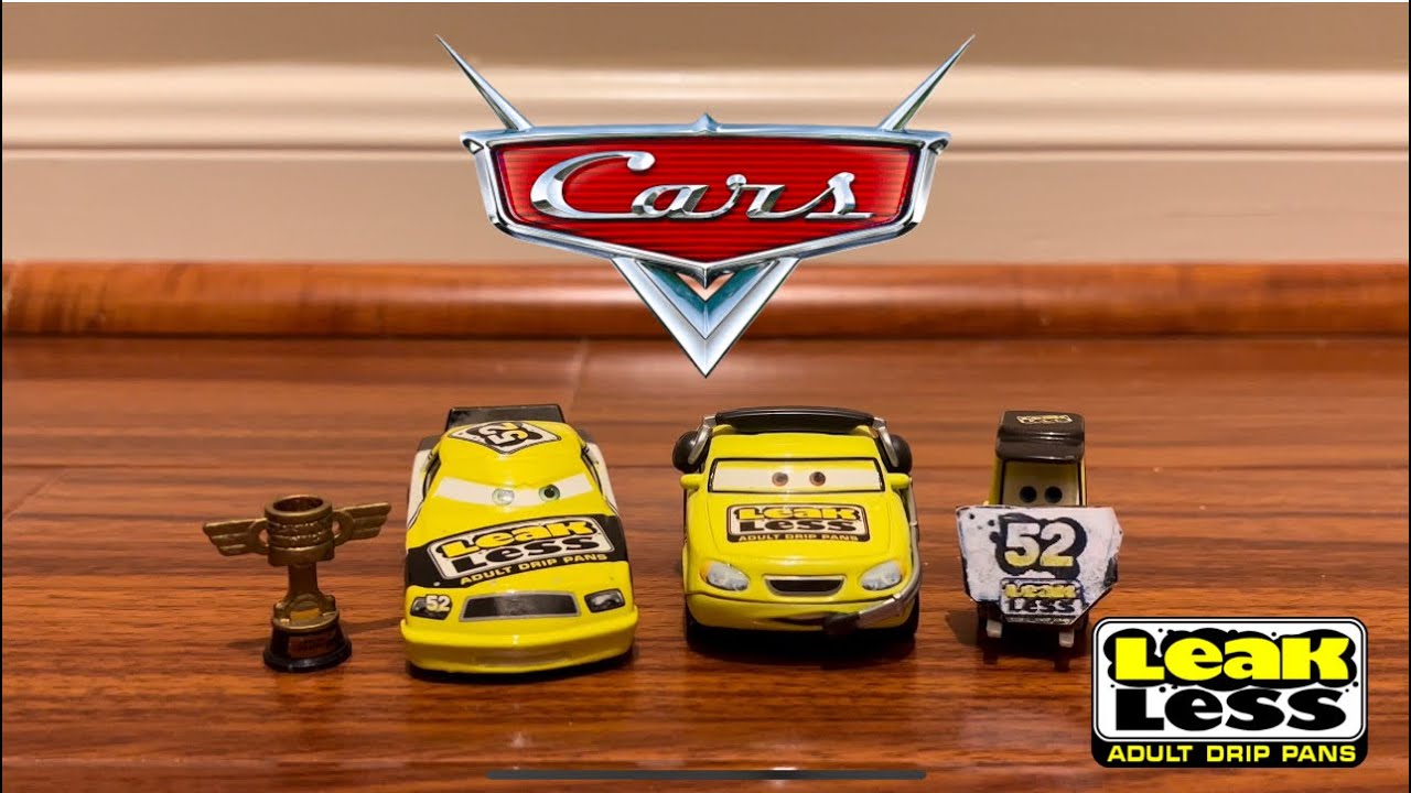 Disney Pixar cars Team Leak less Review Piston Cup Diecasts - YouTube