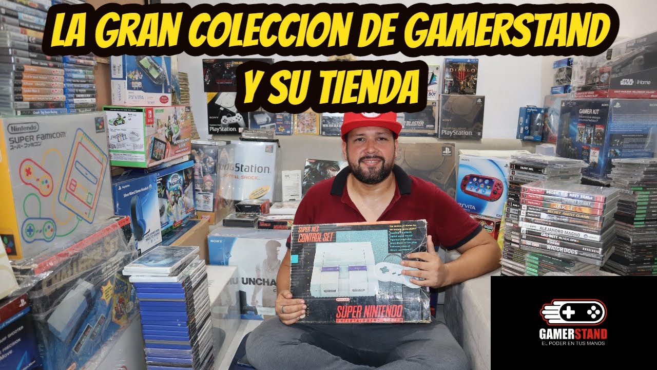 VISITAMOS LA GRAN COLECCIÓN DE GAMERSTAND Y SU TIENDA DE VIDEOJUEGOS EN ...