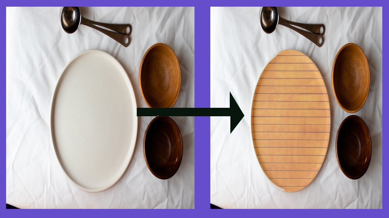 How to add pattern to an image - photoshop tutorial - YouTube