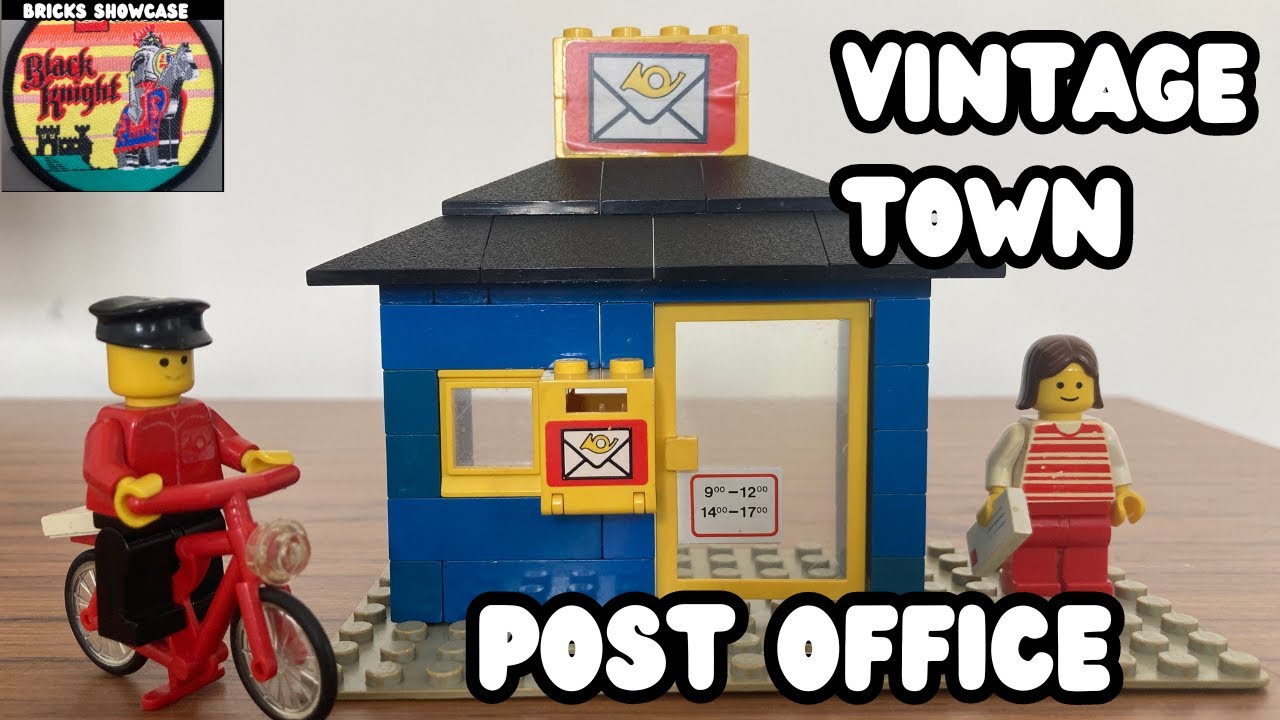 Bricks Showcase review of the Vintage 1985 Post Office set 6689 #lego # ...