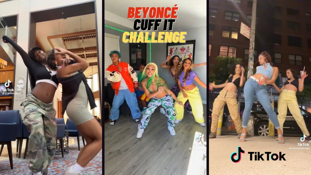 Beyonce CUFF IT Dance Challenge #TikTokHypeComps - YouTube