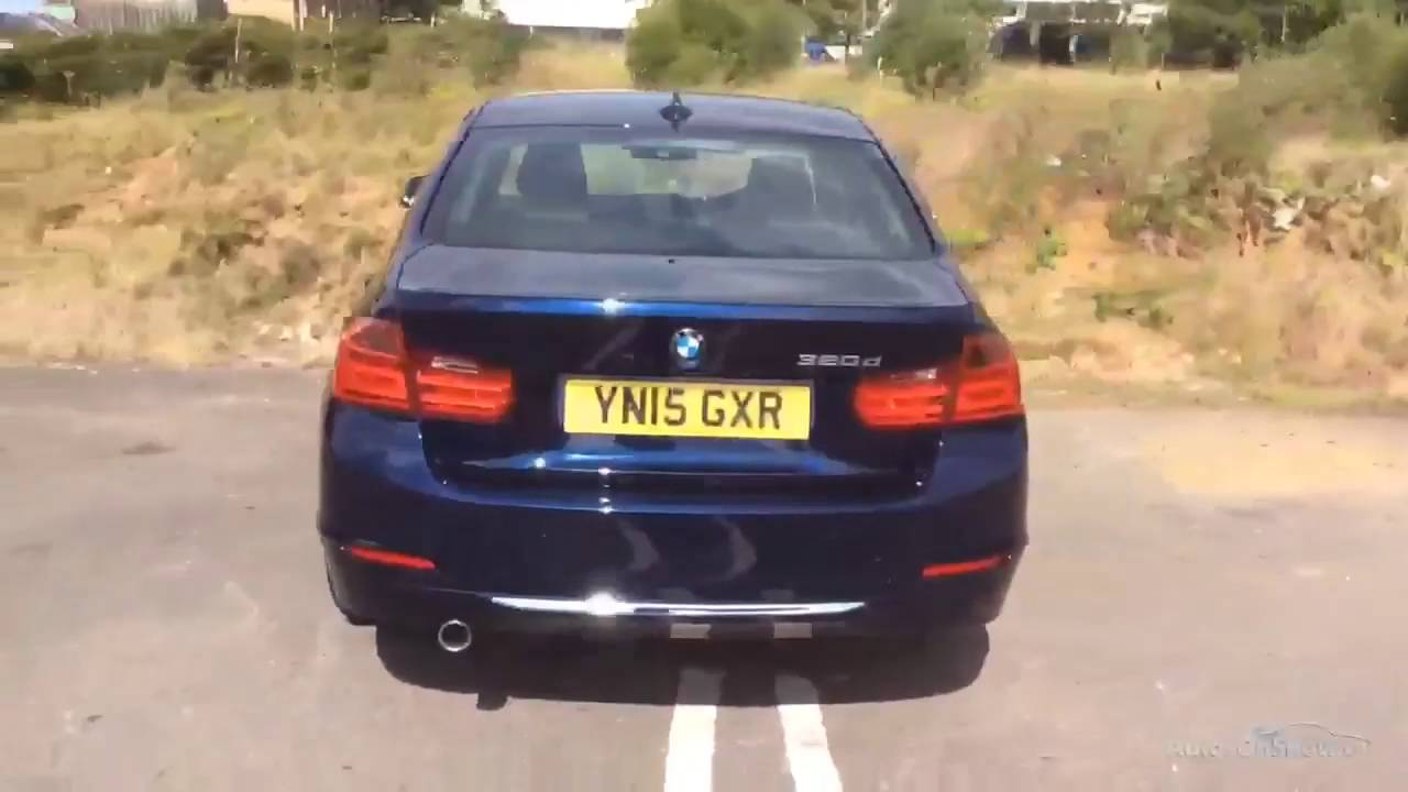 BMW 3 SERIES 320D LUXURY BLUE 2015 - YouTube